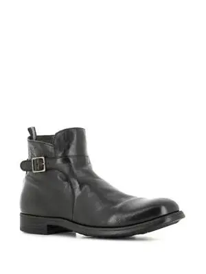 Officine Creative Buckle Leather Boots