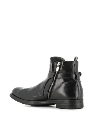 Officine Creative Buckle Leather Boots