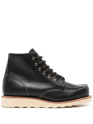 Red Wing 6-inch Leather Boots - Black