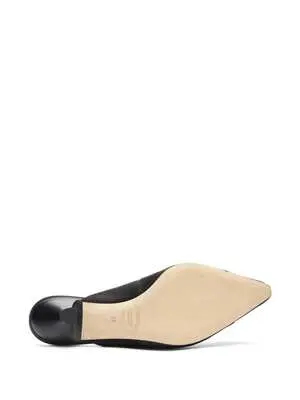 SCAROSSO Liz 55mm Mules - Black