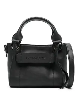 Longchamp Xs 3d Leather Tote Bag