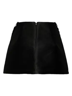 ISABEL SANCHIS Vinyl Mini Shorts