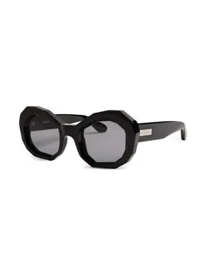 Amiri Honeycomb Geometric-frame Sunglasses
