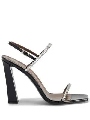 GIUSEPPE ZANOTTI 105mm Valentiine Crystal Sandals