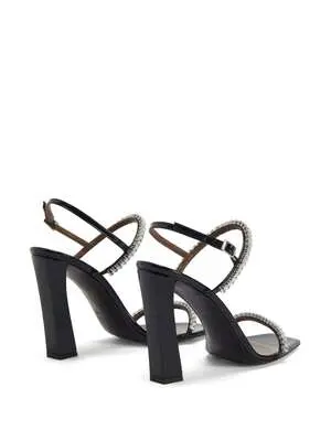 GIUSEPPE ZANOTTI 105mm Valentiine Crystal Sandals