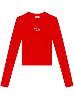 DIESEL® M-valary Long-sleeve Top - Red