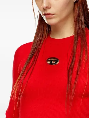 DIESEL® M-valary Long-sleeve Top - Red