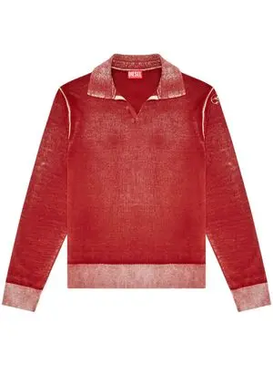 DIESEL® Faded-effect Fine-rib Jumper