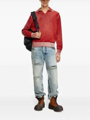 DIESEL® Faded-effect Fine-rib Jumper