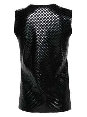 Junya Watanabe Diamond-pattern Tank Top