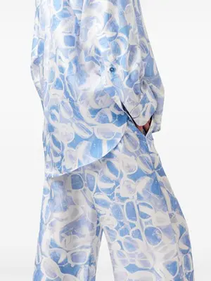 Stella McCartney Sunglasses Print Pajama Trousers