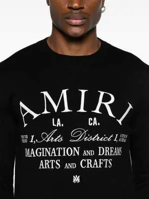 Amiri Arts District Cotton Sweater