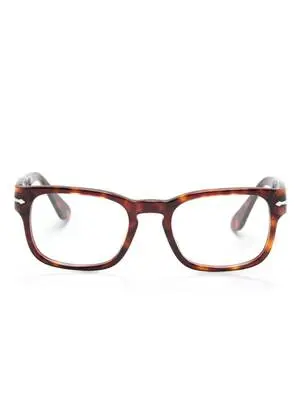 Persol Square-frame Eyeglasses - Brown