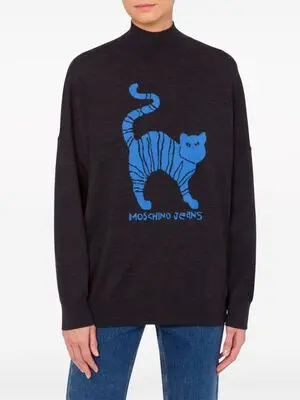 Moschino Intarsia Wool Jumper