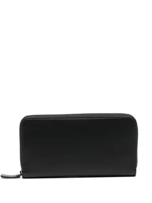 COMMON PROJECTS Logo-stamp Leather Wallet - Black