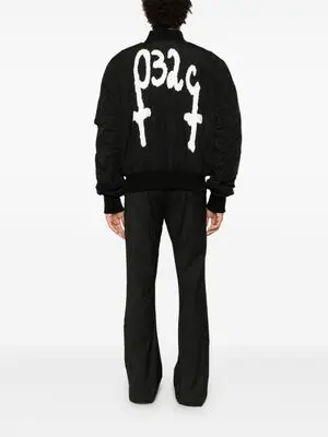 032C Logo-print Bomber Jacket