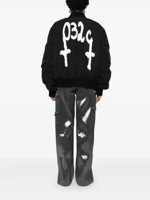 032C Logo-print Bomber Jacket