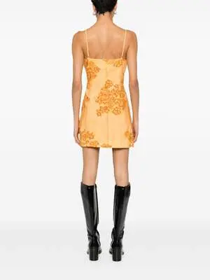 Acne Studios Trompe L'oeil-print Mini Dress