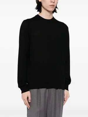 Paul Smith Fine-knit Merino Wool Jumper - Black