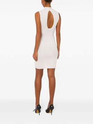 Moschino Embroidered Knitted Minidress