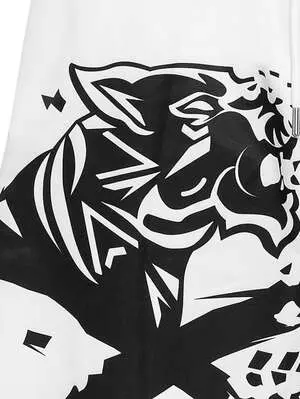 PLEIN SPORT Tiger Print Swim Shorts