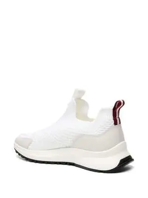 Bally Outline Logo-patch Sneakers - White