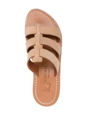 K.JACQUES Dolon Caged Sandals - Neutrals