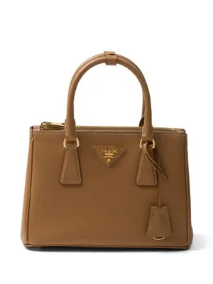 Prada Small Galleria Tote Bag - Brown