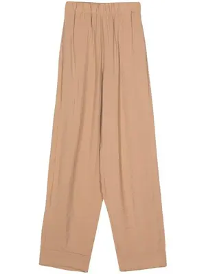 BLANCA VITA Wide-leg Trousers - Neutrals