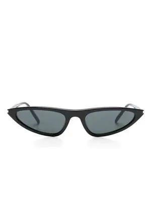 Saint Laurent Cat-eye Frame Sunglasses - Black