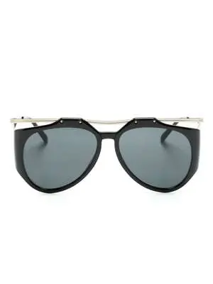 Saint Laurent Sl M137 Amelia Sunglasses - Black