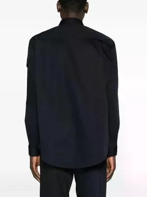 Alexander McQueen Logo-trim Cotton Shirt