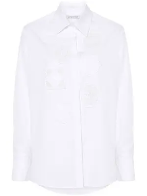 Viktor & Rolf Patch-embroidered Cotton Shirt