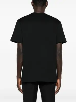 Alexander McQueen Logo-embroidered Cotton T-shirt