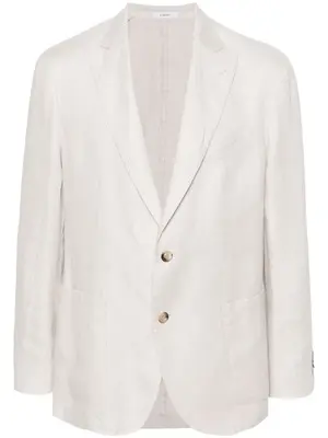 Boglioli K Interlock-twill Suit Jacket - Neutrals