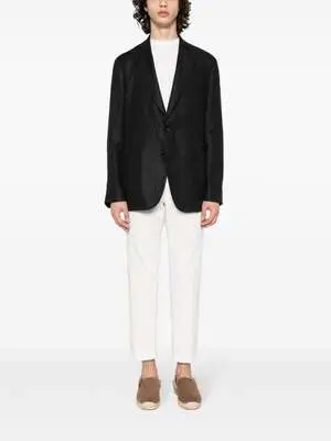 Boglioli Interlock-twill Suit Jacket - Blue