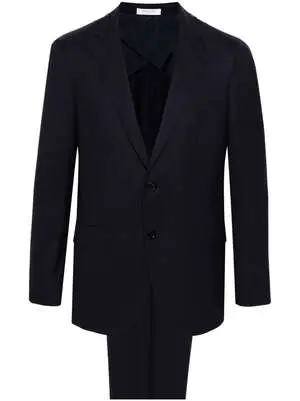 Boglioli Twill Virgin-wool Suit - Blue