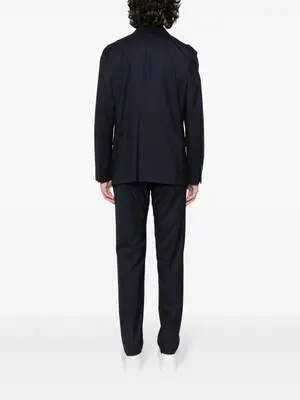 Boglioli Twill Virgin-wool Suit - Blue