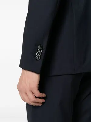 Boglioli Twill Virgin-wool Suit - Blue