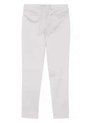 Boglioli Pressed-crease Straight-leg Trousers - Grey