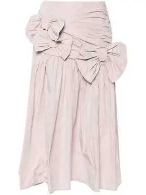 Viktor & Rolf Bow-detail Draped Skirt