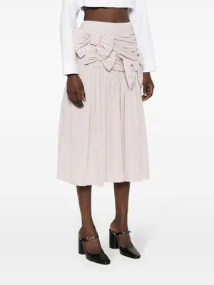 Viktor & Rolf Bow-detail Draped Skirt