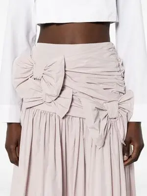 Viktor & Rolf Bow-detail Draped Skirt