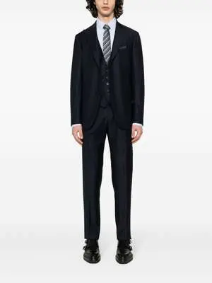 Boglioli Interlock-twill Virgin-wool Suit