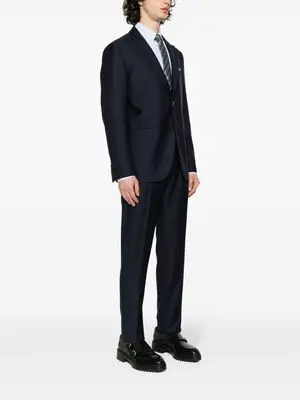 Boglioli Interlock-twill Virgin-wool Suit