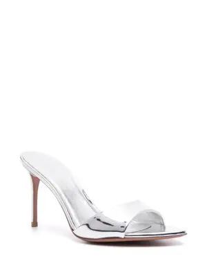 GIULIANO GALIANO 80mm Alixia Sandals - Silver