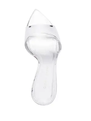 GIULIANO GALIANO 80mm Alixia Sandals - Silver