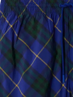 Burberry Check-print Swim Shorts