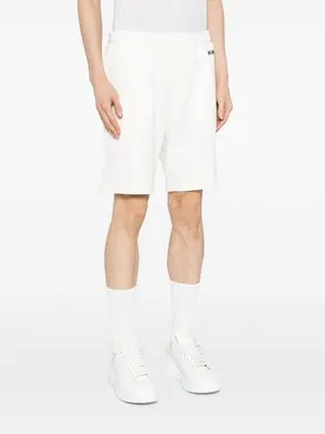 Zegna Logo-embroidered Jersey Track Shorts