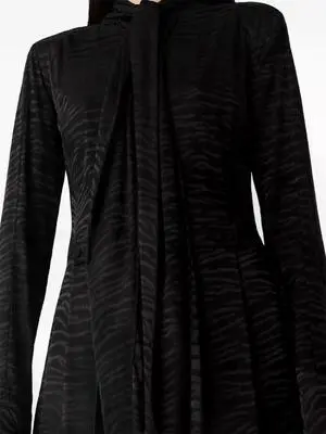 Stella McCartney Tiger-print Organic Silk Minidress